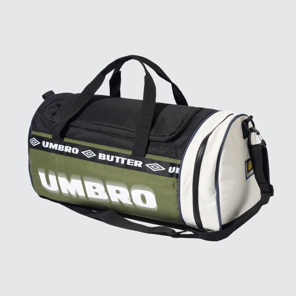 Butter Goods x Umbro Training Bag Forest Navy Sand