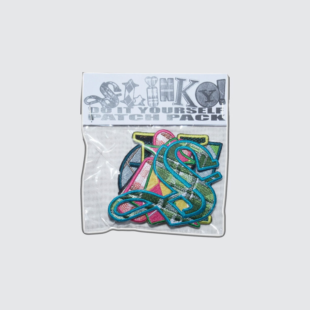 Slinky Iron On Patches Multi - LOBBY Online Skateshop